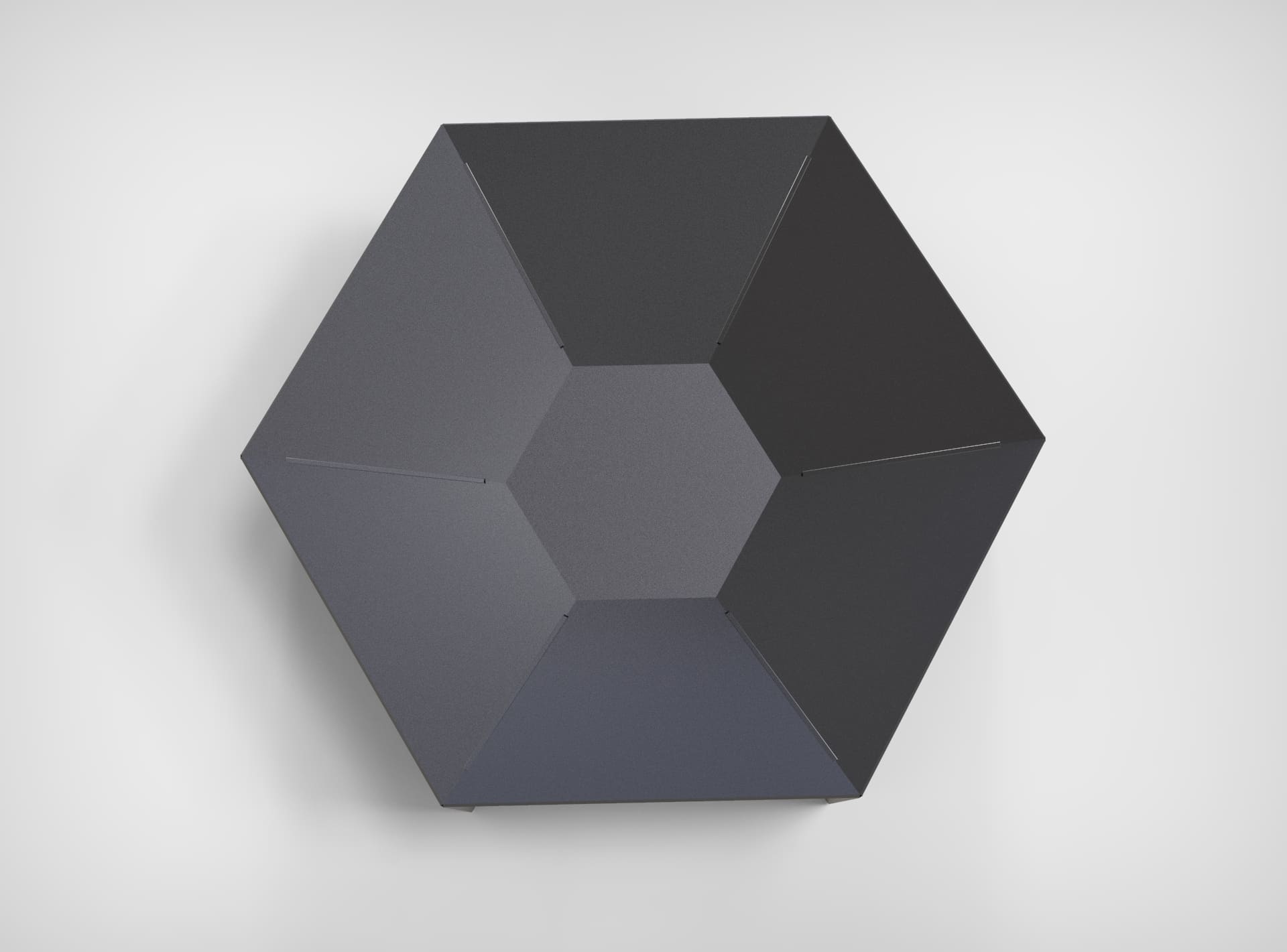 Brasero Hexagonal V5 Fichiers d'art et design DXF et SVG pour découpe CNC/Laser/Plasma - DXF4YOU