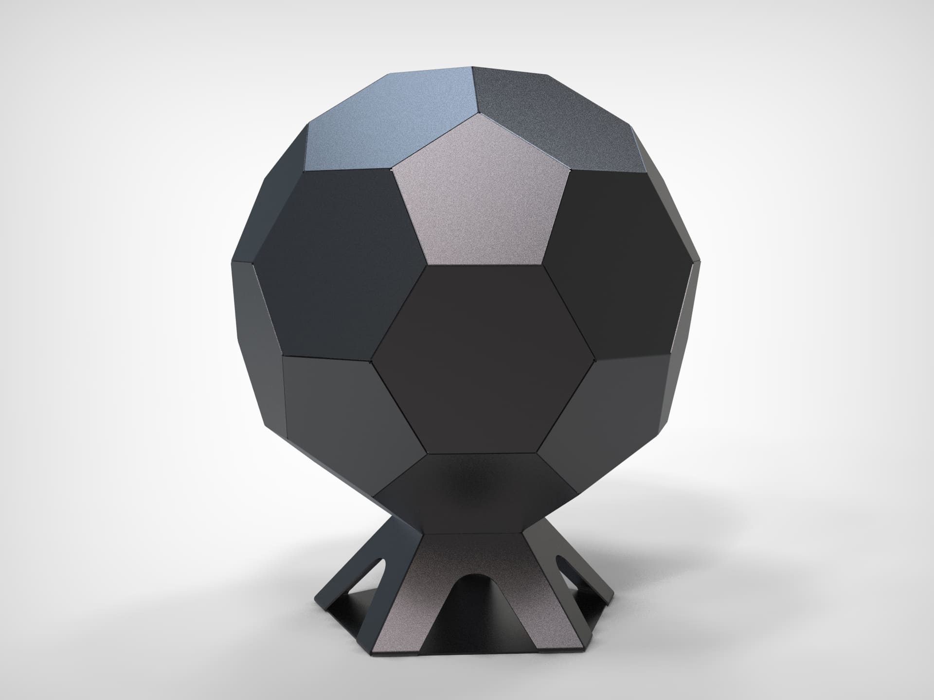 Brasero Ballon V2 Fichiers d'art et design DXF et SVG pour découpe CNC/Laser/Plasma - DXF4YOU