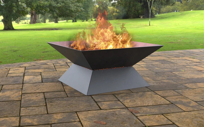 Square Fire Pit V2 DXF and SVG Art and Design Files for CNC/Laser ...
