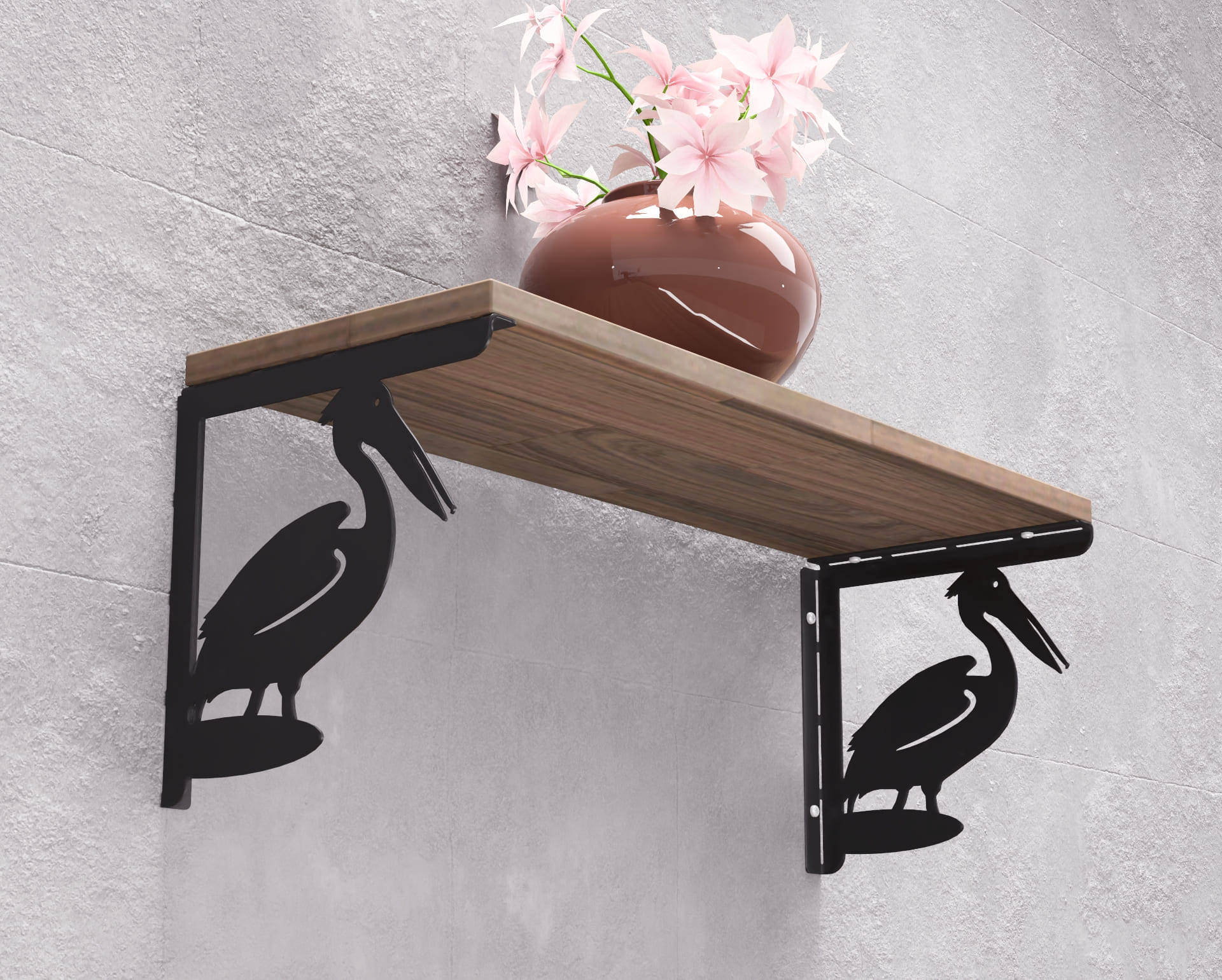 Pelican Shelf Brackets. Shelving Brackets DXF and SVG Art and Design ...