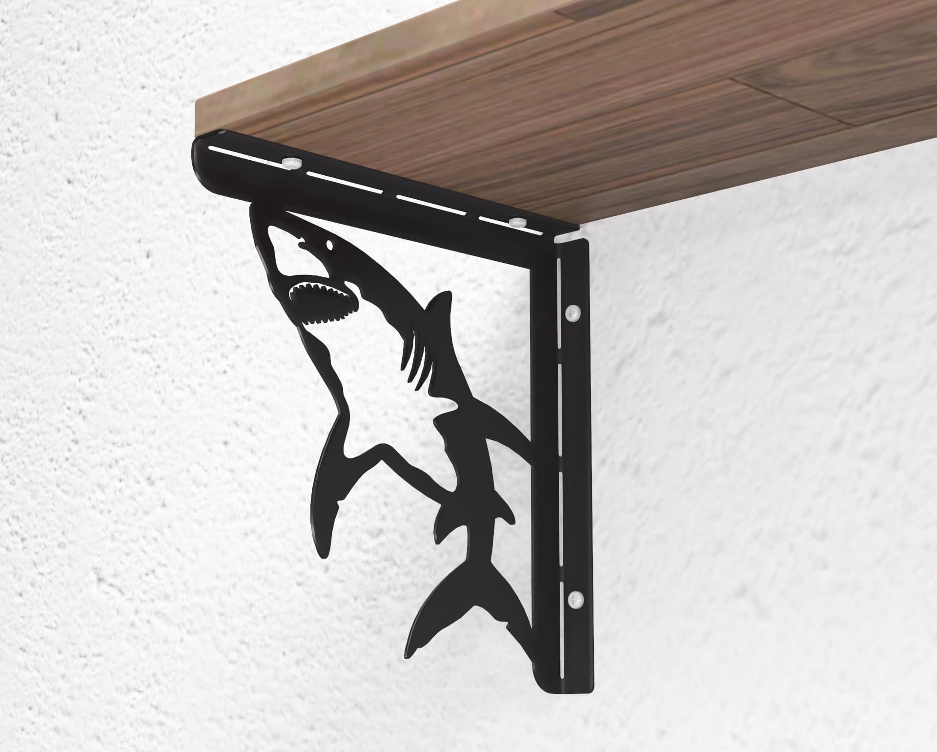 Escuadras para estantes Tiburón. Soportes para estantes archivos ...