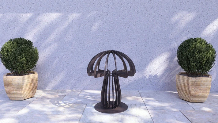 Decoración de jardín Seta 610 mm. Decoración para patio trasero ...
