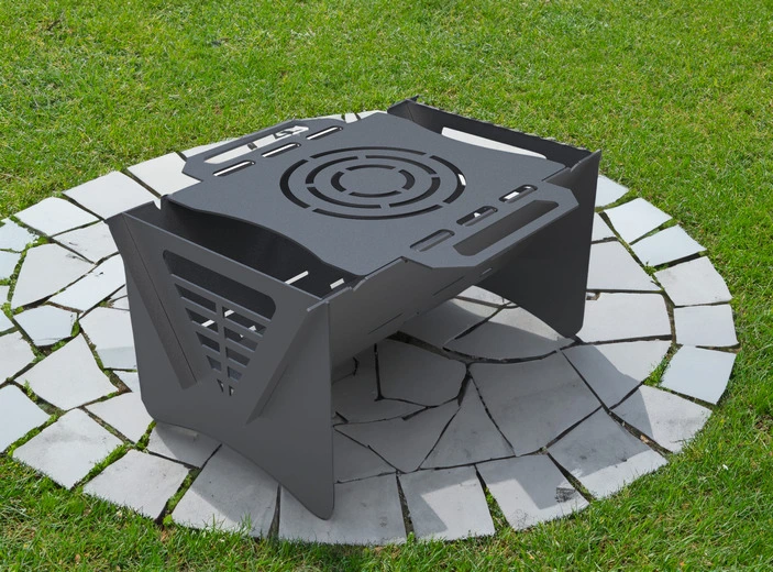 Mix Fire Pit Grill. Portable BBQ DXF and SVG Art and Design Files for ...