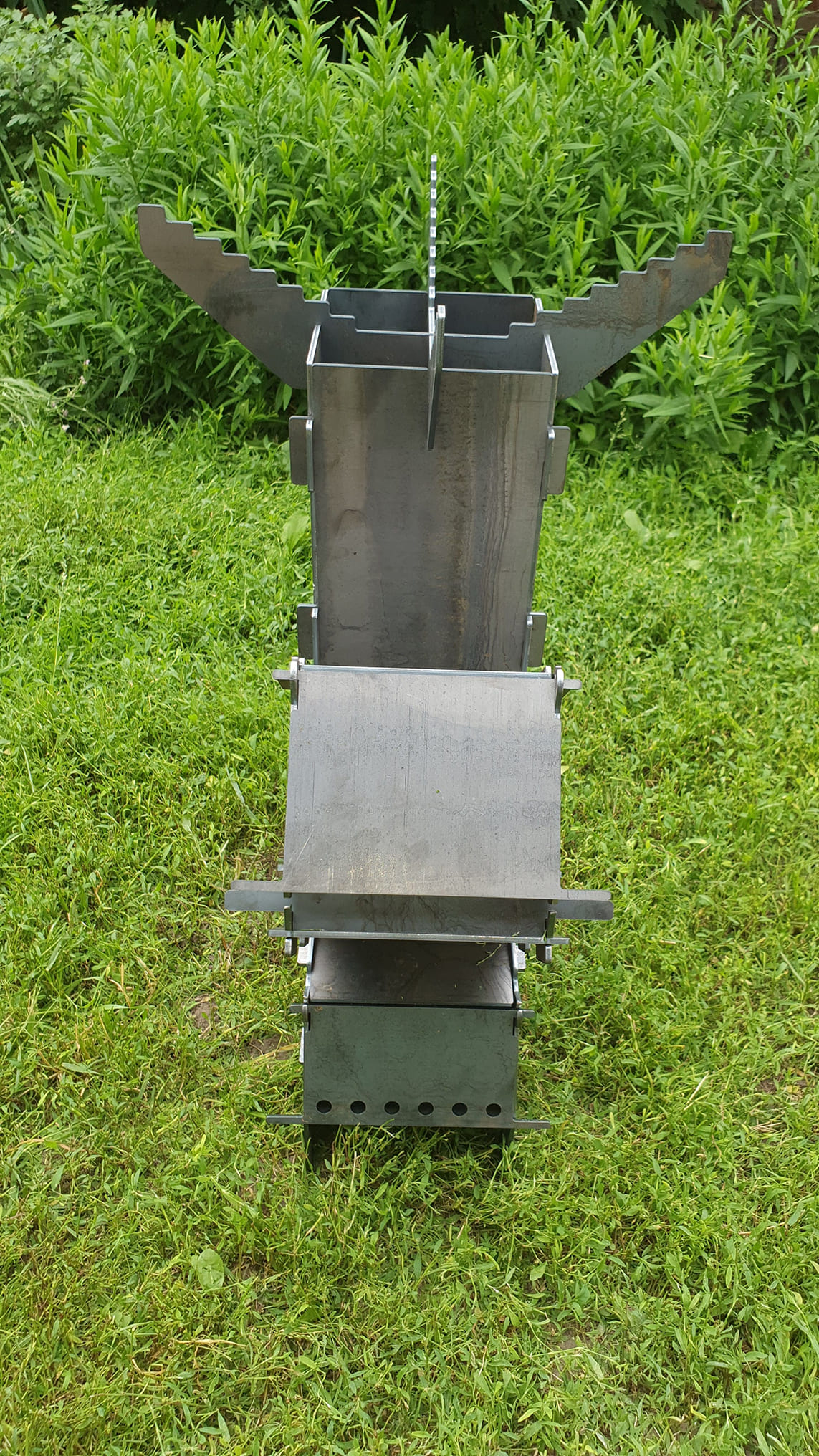 Big Rocket Stove. Portable Turbo Wood Stove DXF and SVG Art and Design ...