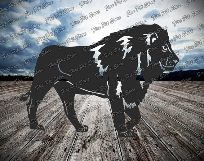 Leão V4 Arquivos de artes e designs em DXF e SVG para corte por CNC ...