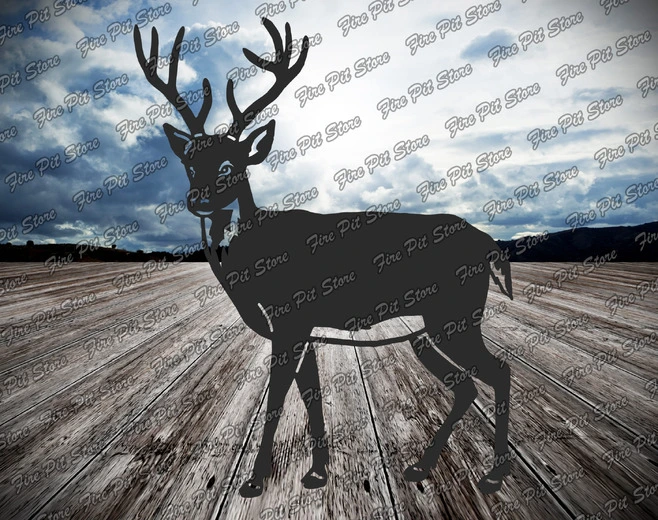 Deer V1 DXF and SVG Art and Design Files for CNC/Laser/Plasma Cutting ...