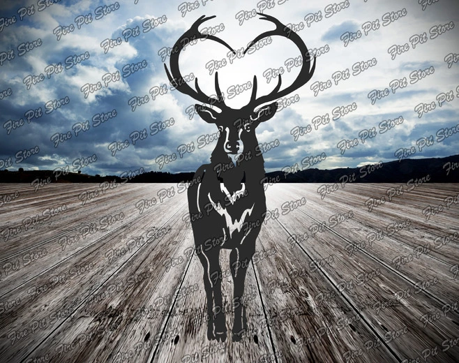Deer V16 DXF and SVG Art and Design Files for CNC/Laser/Plasma Cutting ...