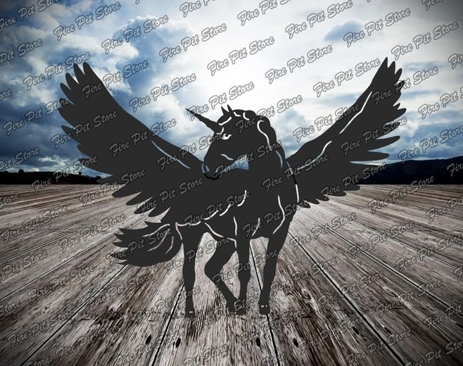 Unicornio V4 archivos artísticos y de diseño DXF y SVG para corte CNC ...