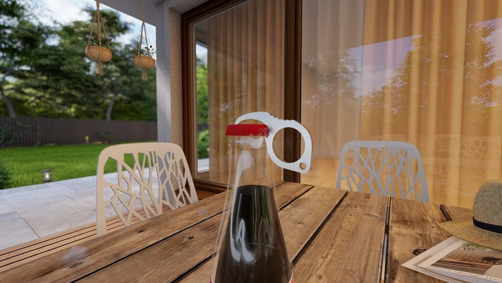 Petit porte-clés décapsuleur Fichiers d'art et design DXF et SVG pour ...