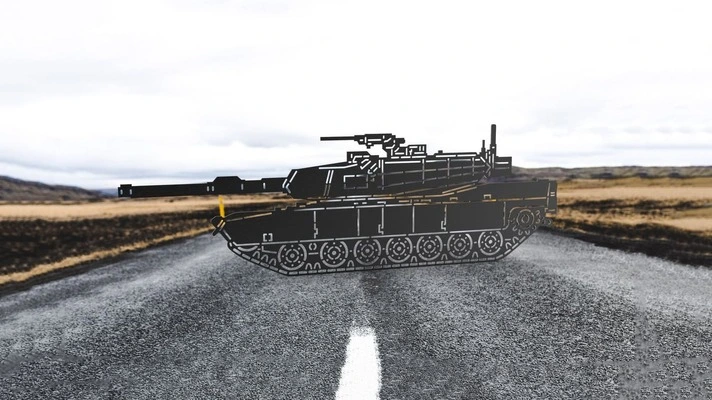 Tank DXF and SVG Art and Design Files for CNC/Laser/Plasma Cutting ...