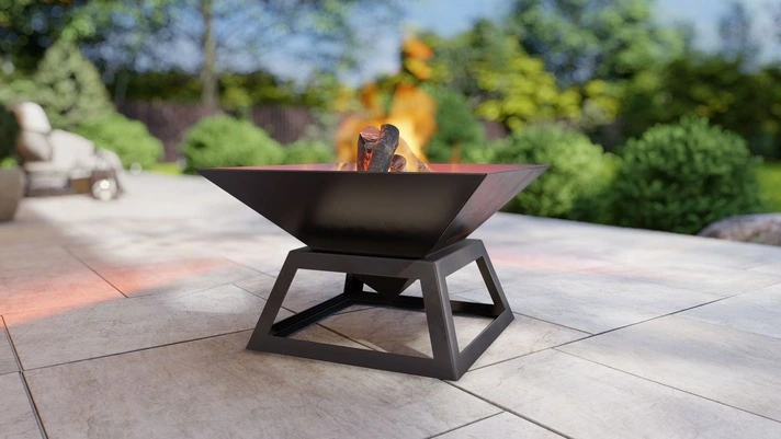 Square Fly 27" Fire Pit DXF and SVG Art and Design Files for CNC/Laser ...