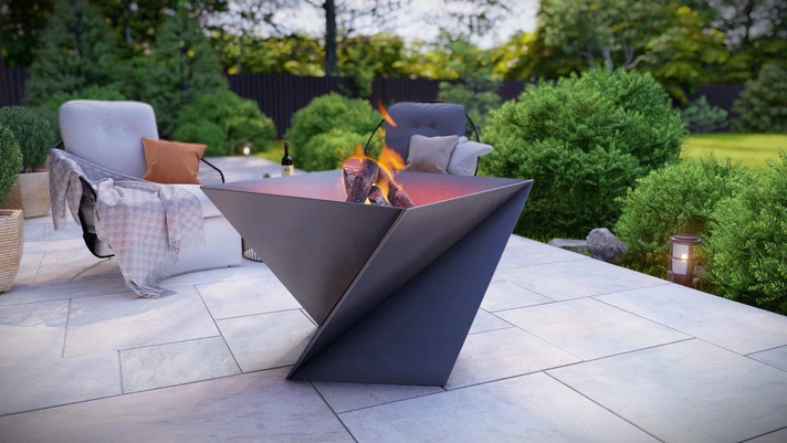 32-Inch Spin Fire Pit DXF and SVG Art and Design Files for CNC/Laser ...