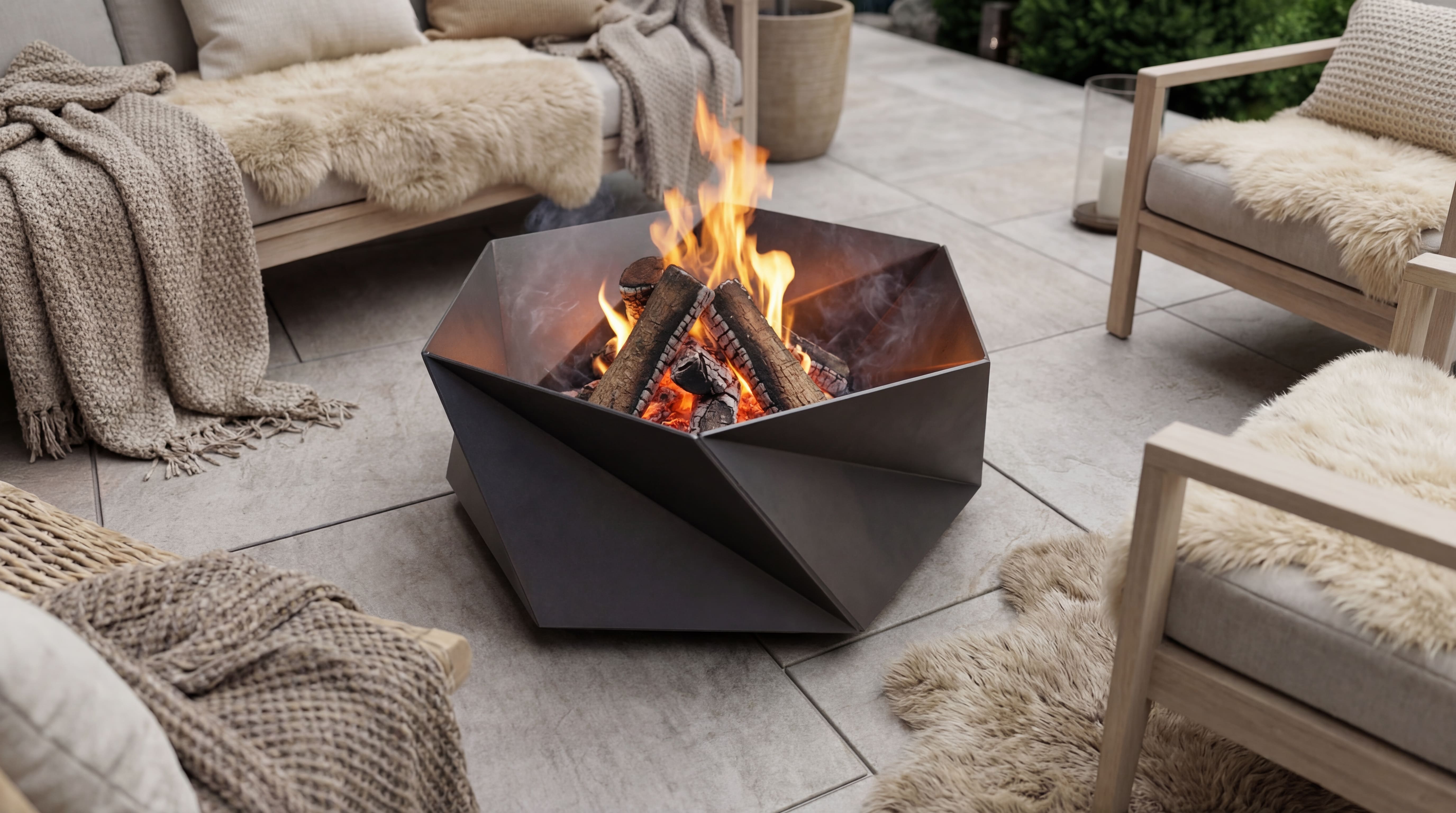 Vortex Fire Pit DXF and SVG Art and Design Files for CNC/Laser/Plasma ...