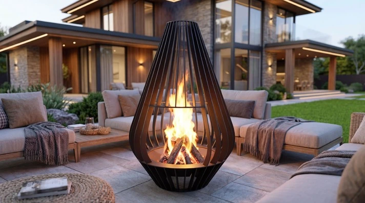 Fire Drop Fire Pit DXF and SVG Art and Design Files for CNC/Laser ...