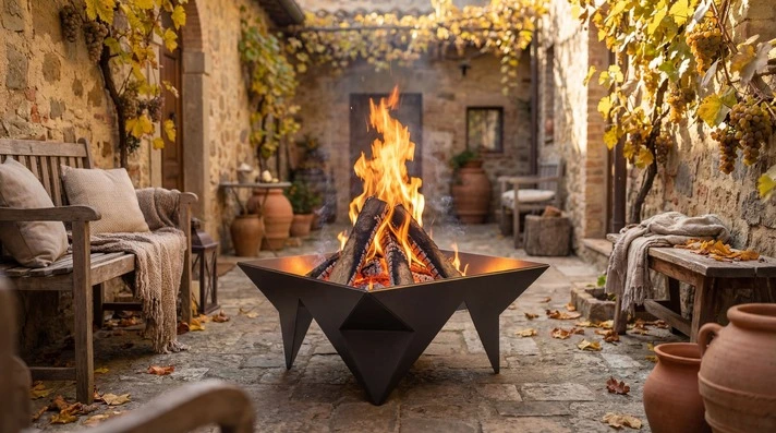 Lumi Fire Pit DXF and SVG Art and Design Files for CNC/Laser/Plasma ...