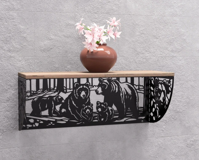 Bears Shelf Brackets. Shelving Brackets DXF and SVG Art and Design ...